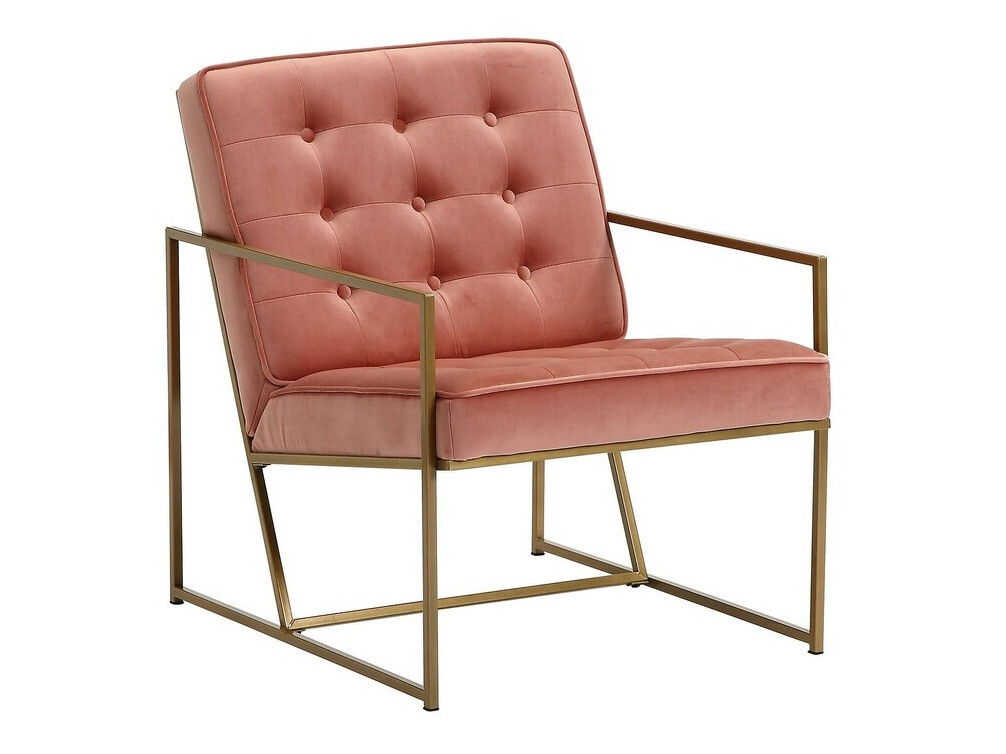 Sessel Concept 55 193 (Rosa + Messing) - Wohnzimmermöbel | Moebel1.at